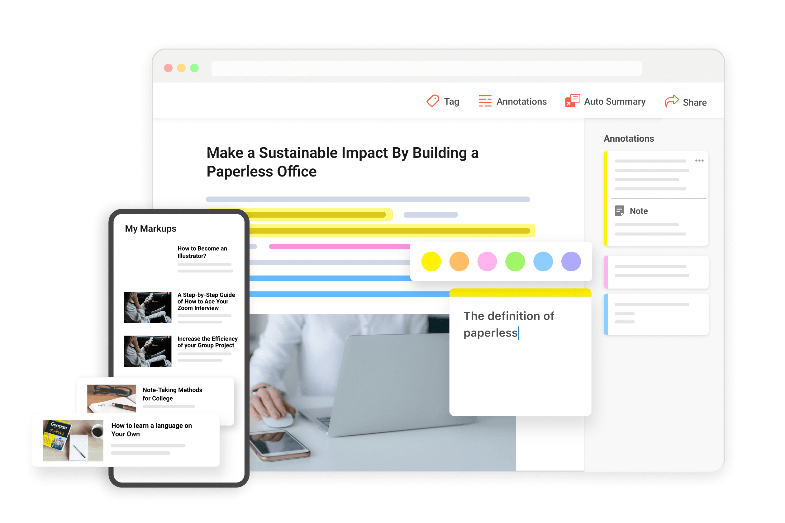 Markup: Read, Annotate & Share What Matters